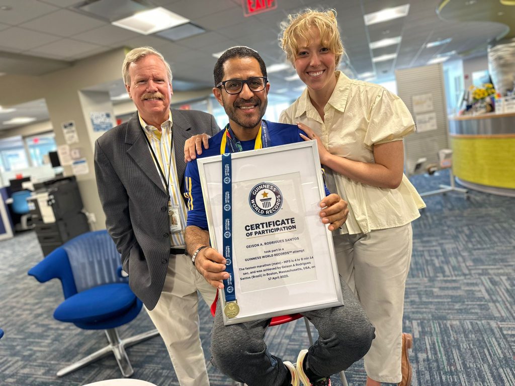 Maratonista brasileiro Geison Rodrigues conquista o Guinness Book ...