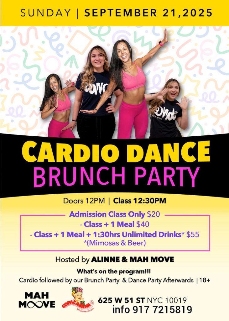 Cardio Dance Brunch Party agita Nova York no dia 21 de setembro ...