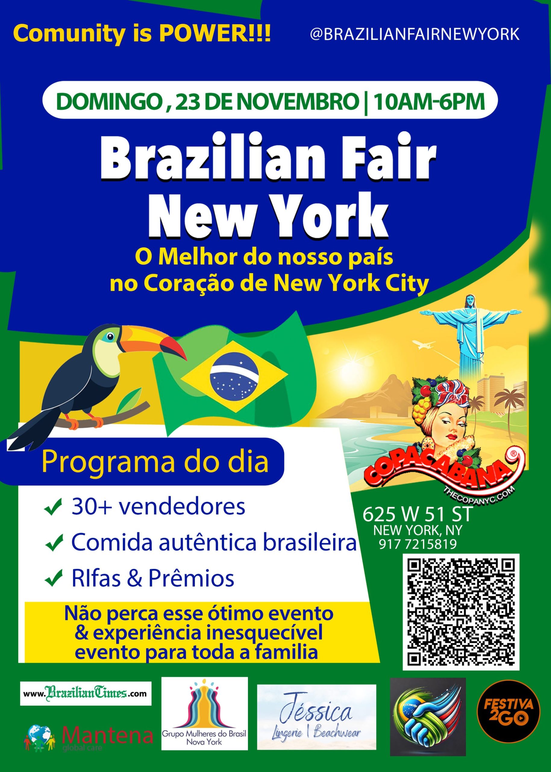 Brazilian Fair leva cultura e sabores do Brasil ao coração de Nova York ...