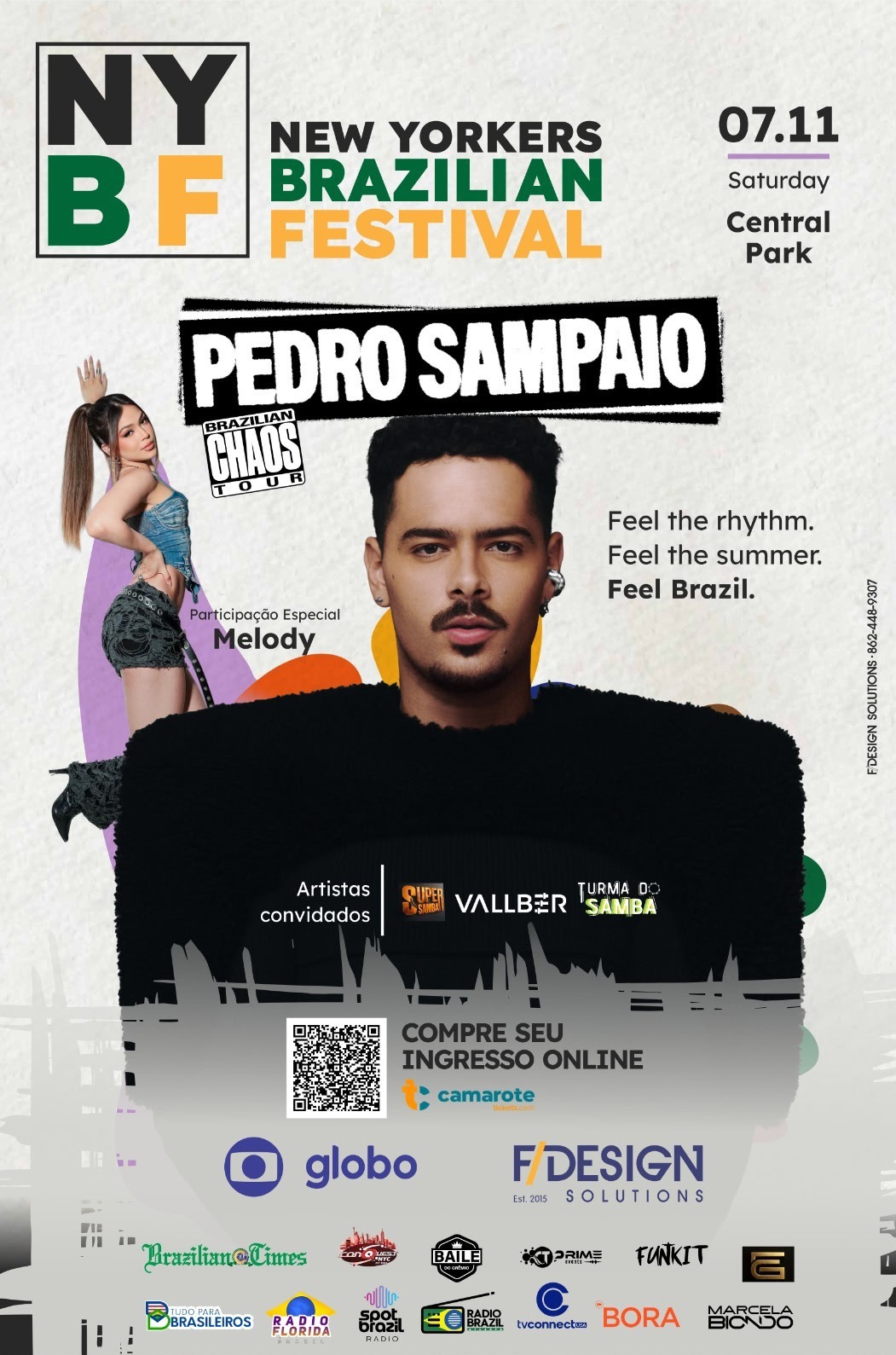 Pedro Sampaio Será Atração Principal Do New Yorkers Brazilian Festival ...